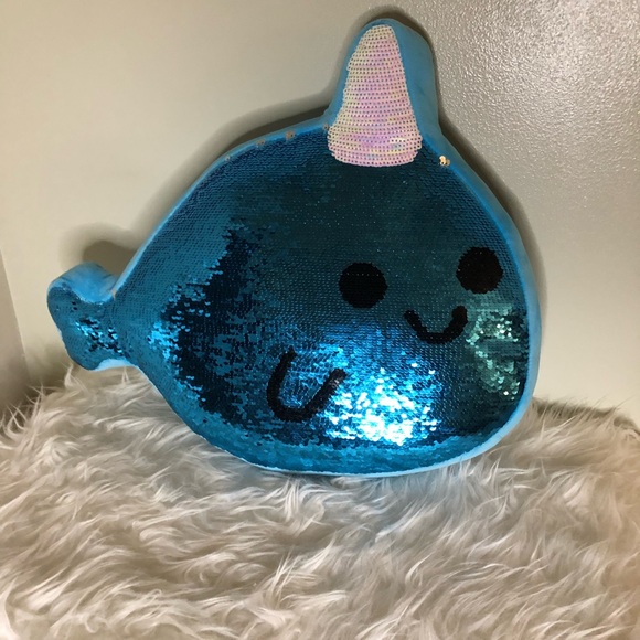 Toys | Plush Fish Stuffed Animal With Shiny Scales | Poshmark